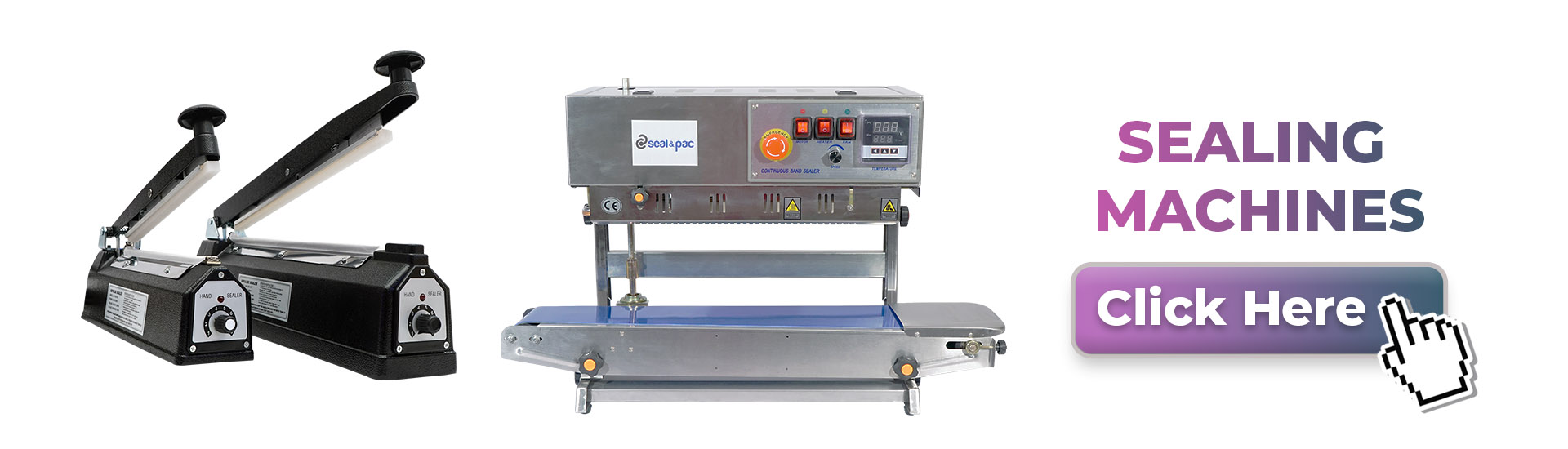 Sealing Machines | Swiss Pac Pvt Ltd