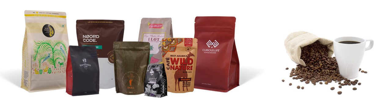 Coffee Bags | Custom Printed Coffee Pouches